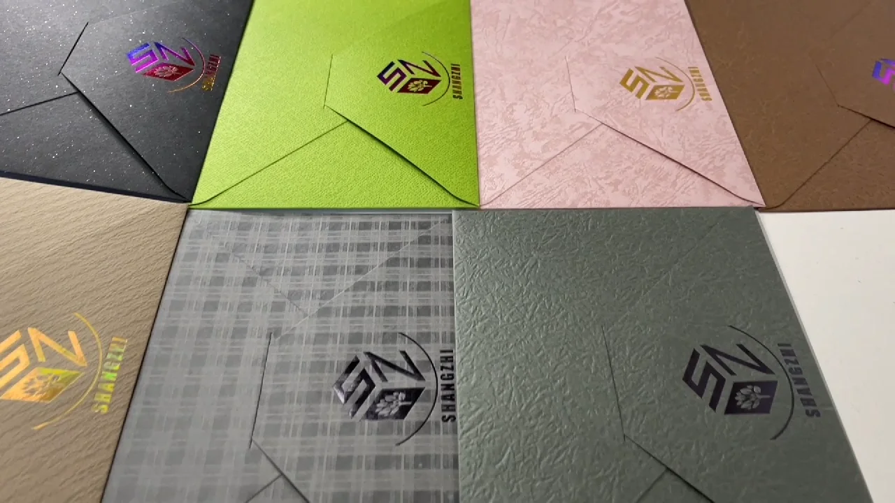 White Recycled Paper Folding Square Envelope Packaging Gift Envelopes ...