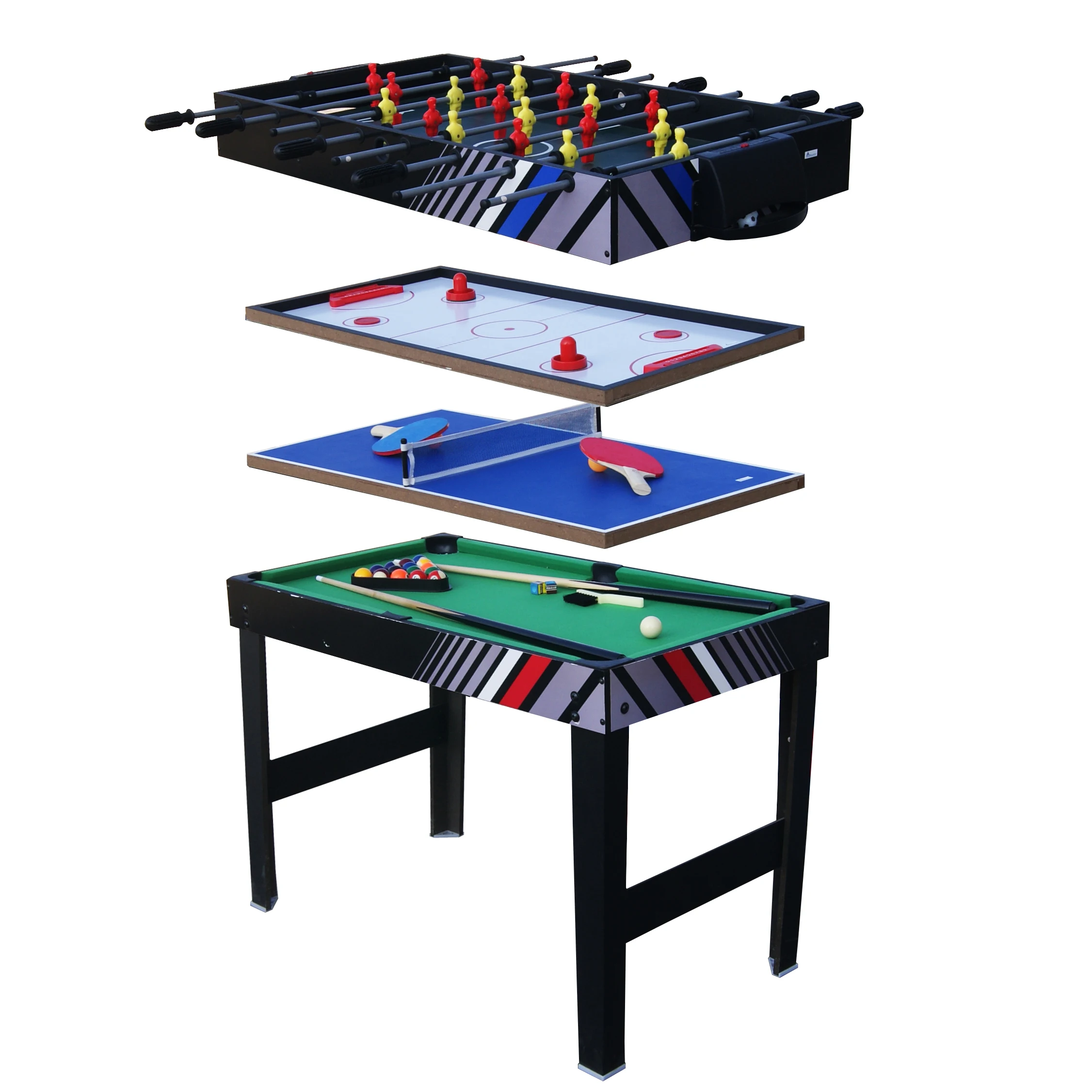 4-in-1 Small Scale Multi-Function Game Table for Children for Indoor ...