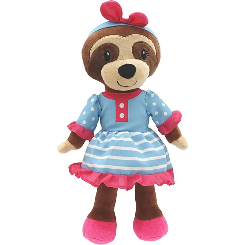 Unisex Custom Logo Sloth Plush Stuffed Animals Pp Cotton Filled ...