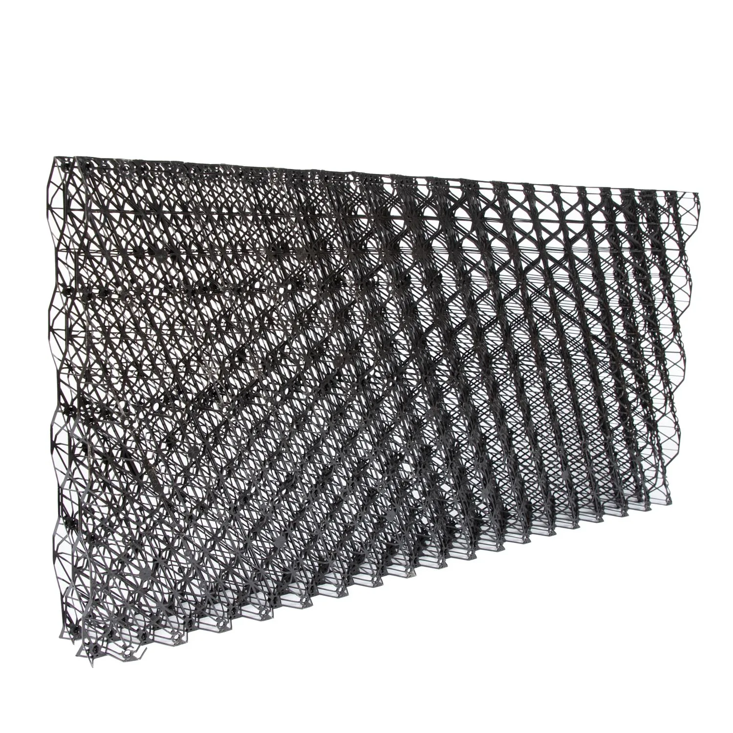Black Anti-UV PP Plastic Mesh Filler Net for Cooling Tower Fill ...