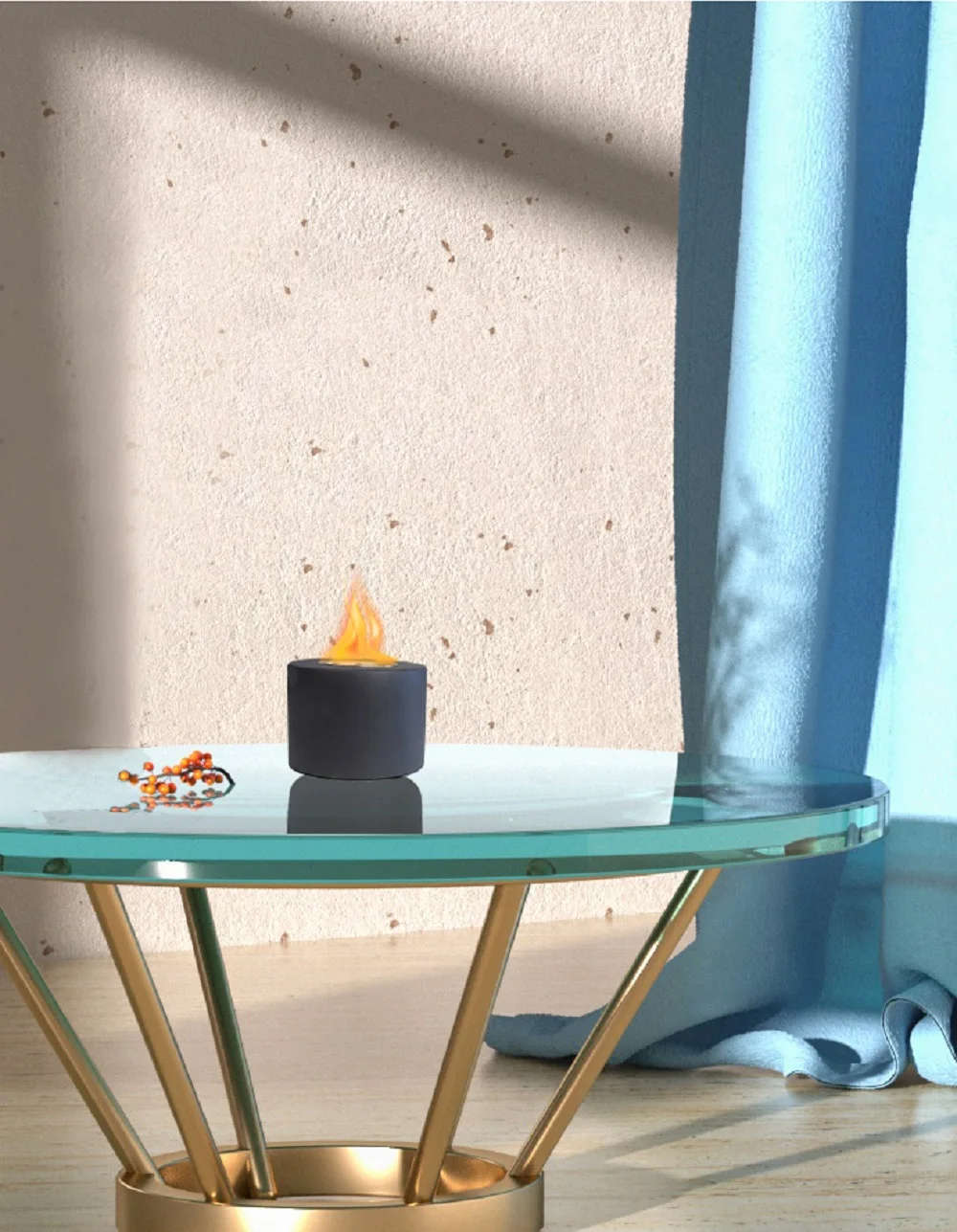 TT-70-A Indoor Mini Kamin Outdoor Bio Ethanol Fire Ethanol Table Top ...