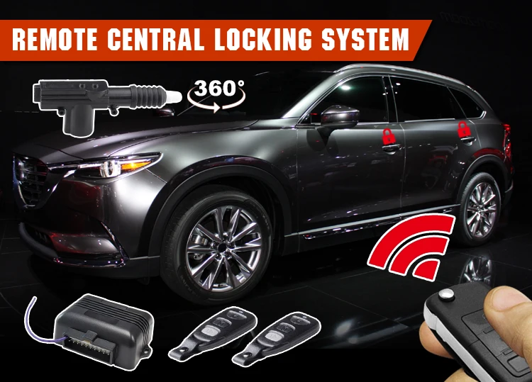 Universal Remote Central Locking System - Secure & Convenient
