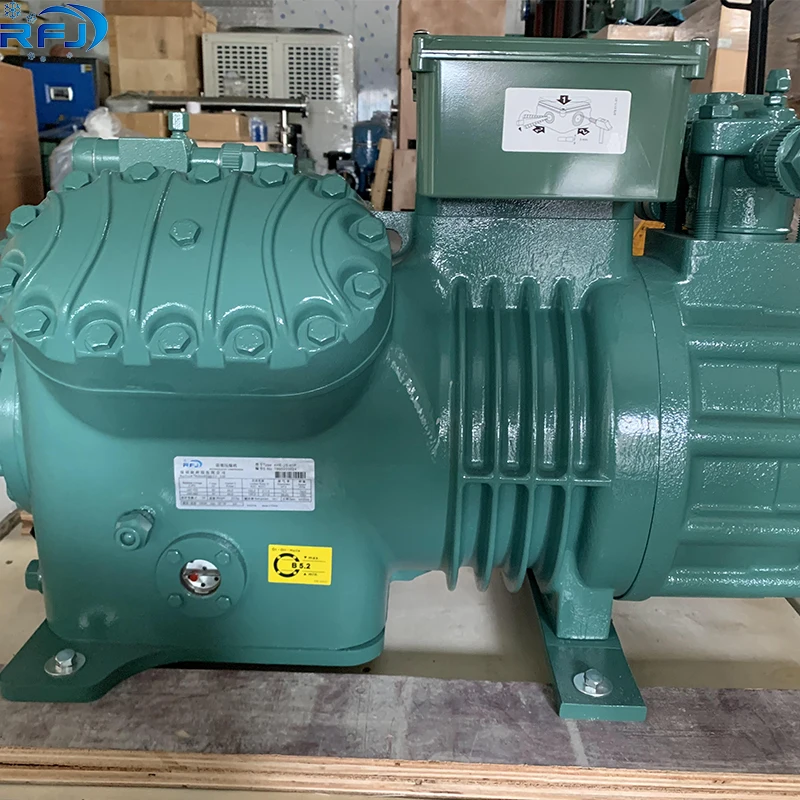 Semi-hermetic Reciprocating Compressor 4HE Series 4H-25.2 Voltage 400V ...