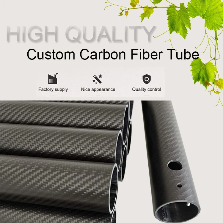 50mm Thread Connector Carbon Fiber Tube 800mm Custom| Alibaba.com