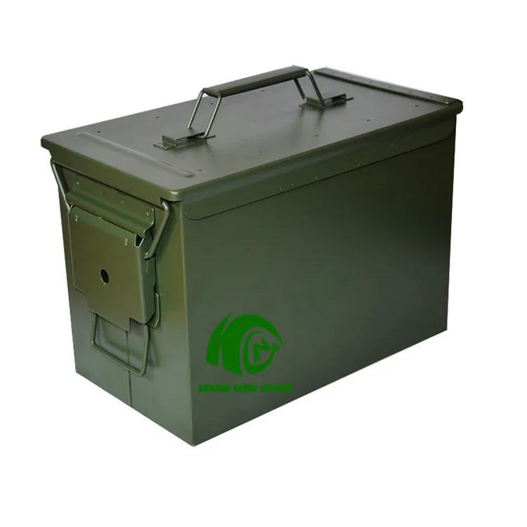 Kango Steel Case Black Storage Container Box With Front Latch System ...