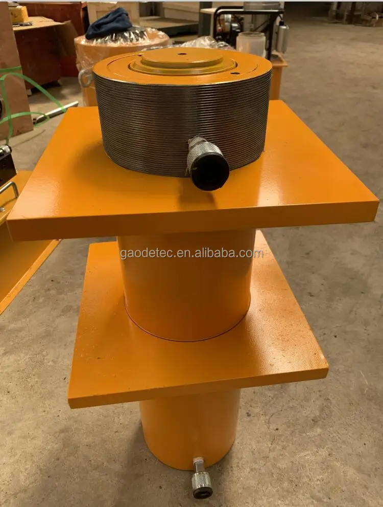 Flange Hydraulic Jack with Oil Rebound & Overflow for Lifting—Strong ...
