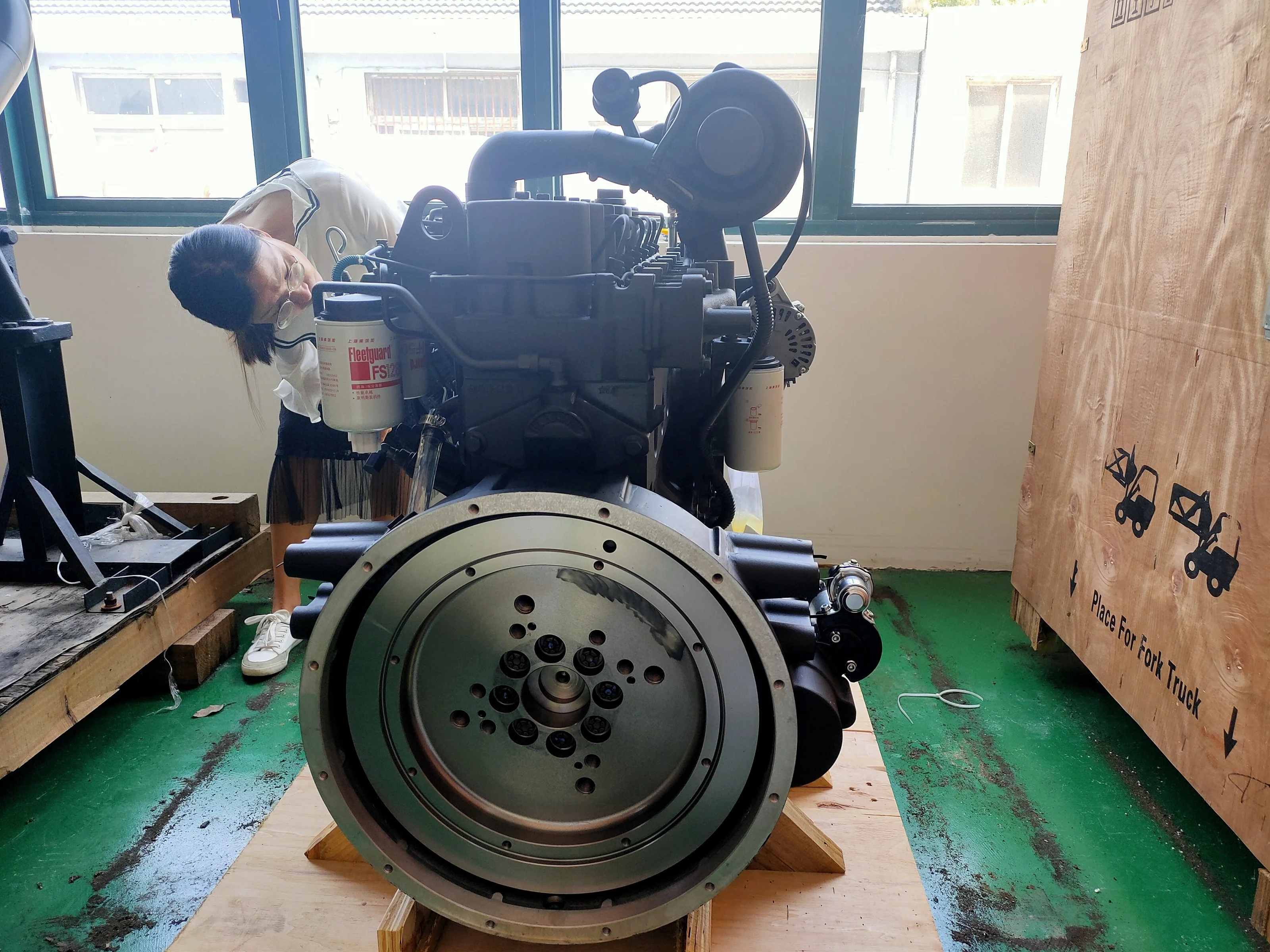 Original Cummin 215hp Diesel Engine 6c 6cta8.3 6cta8.3-c215 For ...