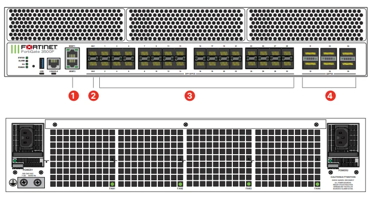 New Genuine Fortinet Firewall Firewall Fortigate Fg-3500f - Buy New ...