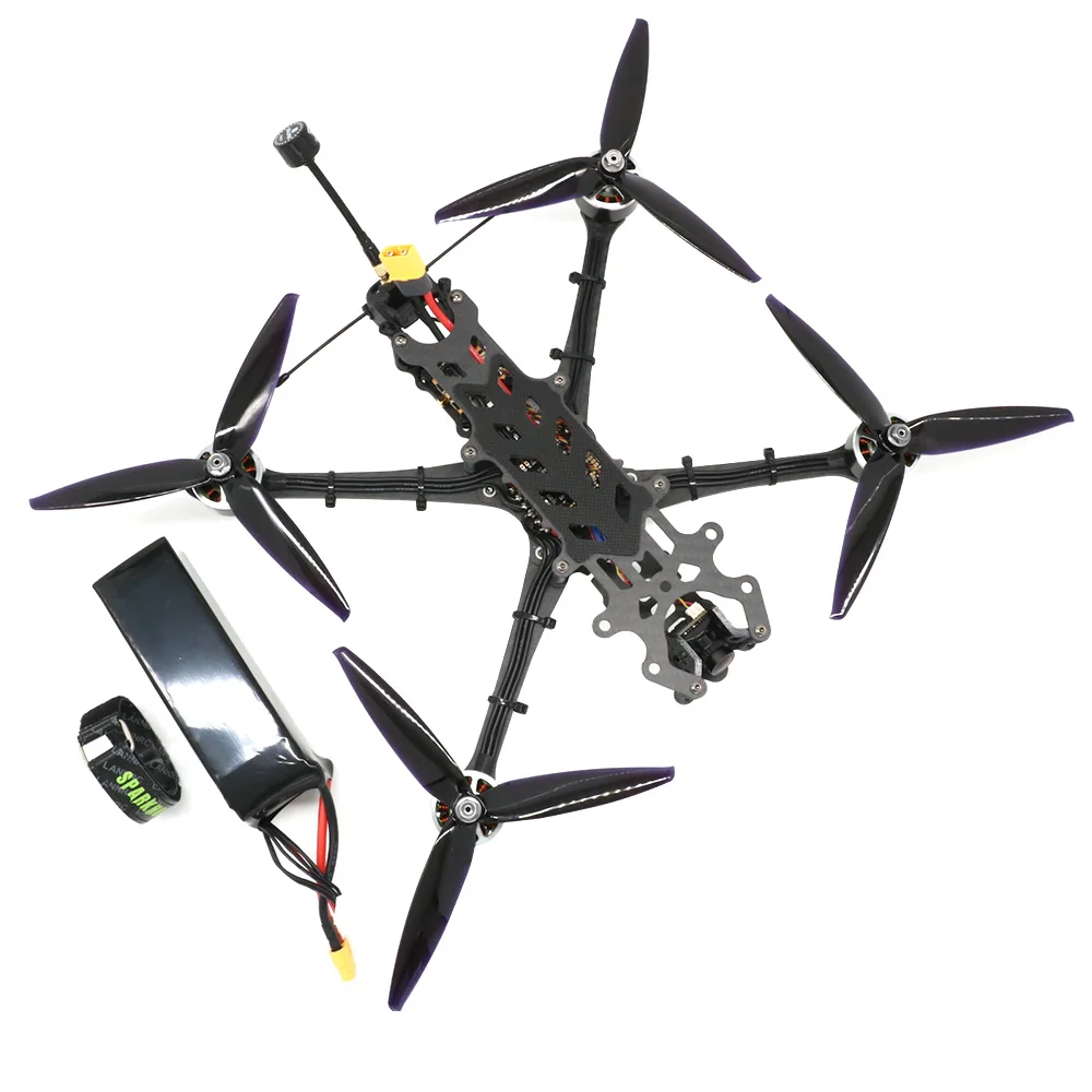 Fpv Racing Drone 7 Inch 295mm Carbon Fiber Drone F4 V3 With Flight ...