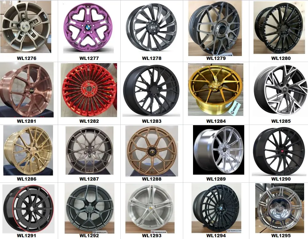 Hot Sale Polished Forged Car Rim Wheels 5x112 18/19/20/21/22 Inch For ...
