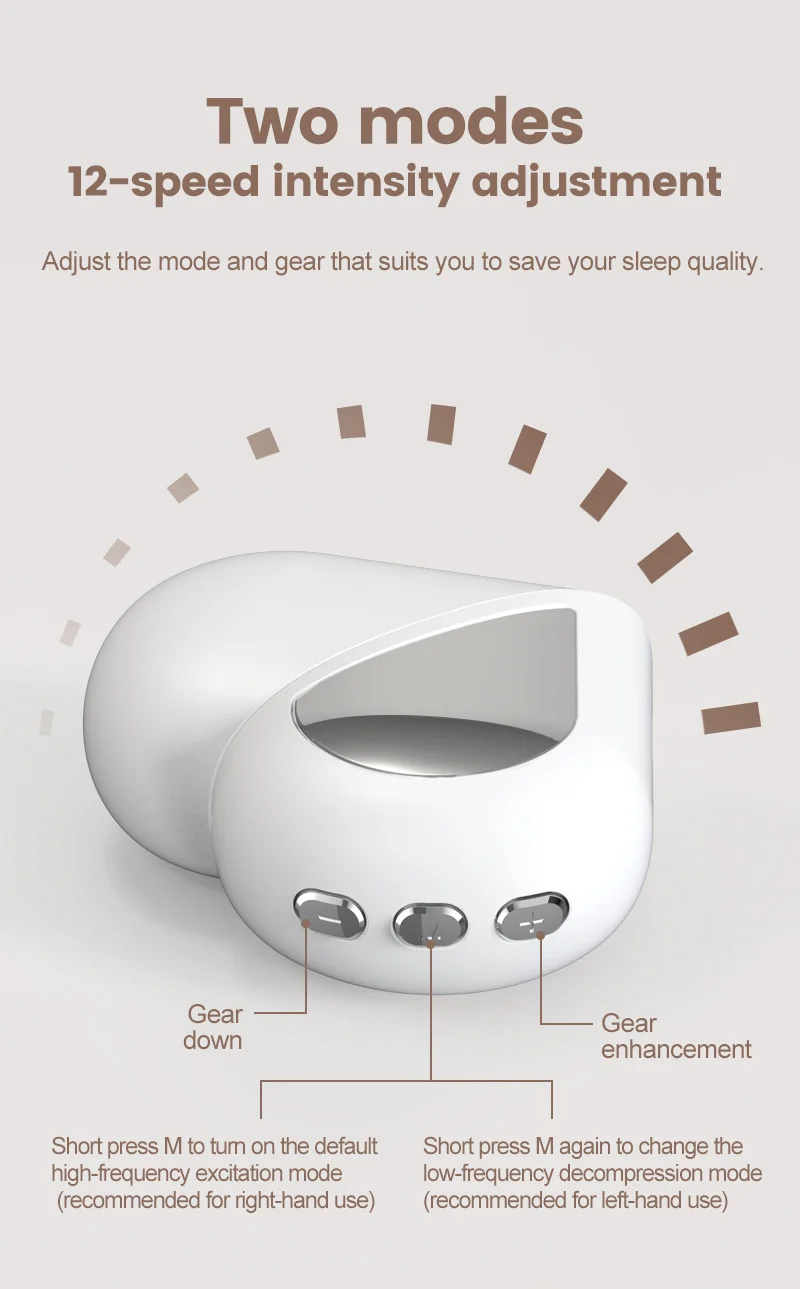 CES Hand Held Sleep Aid Device - Insomnia Relief EMS