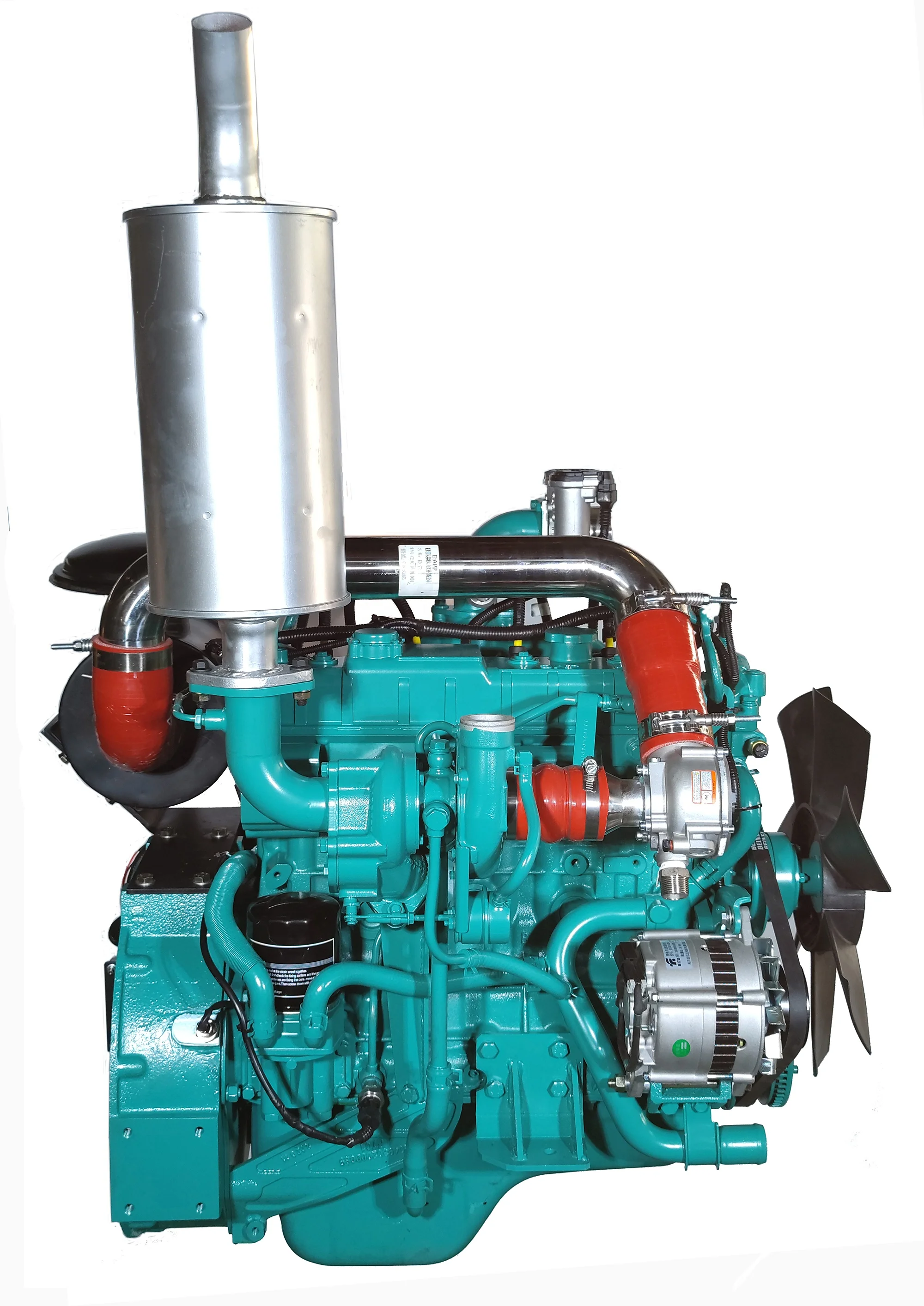 4 Cylinder Natural Gas Engine Machinery 2.8L Water-Cooled Alternative ...