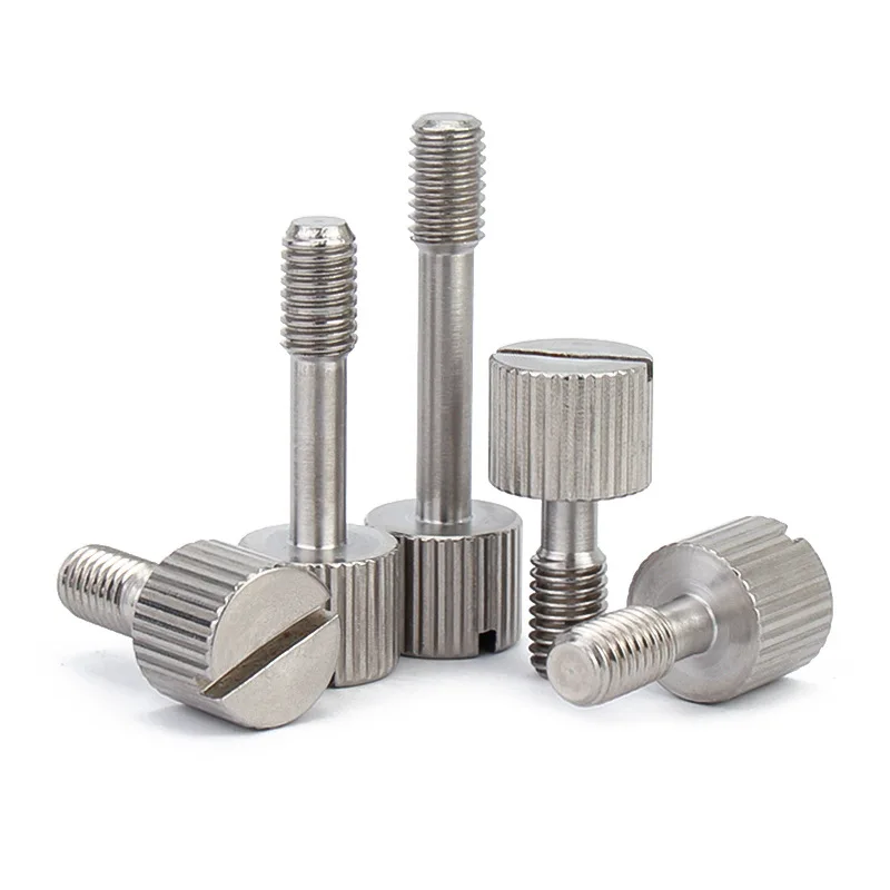 Stainless Steel 304 Slotted Captive Hand Screw GB839