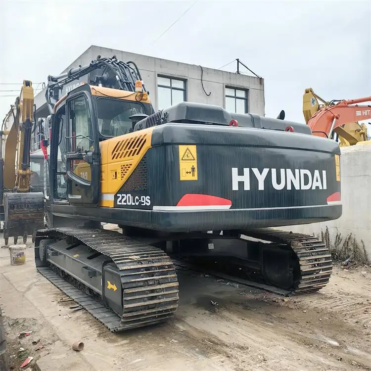 High Quality Used Hyundai220 Construction Equipment Rock Excavators ...