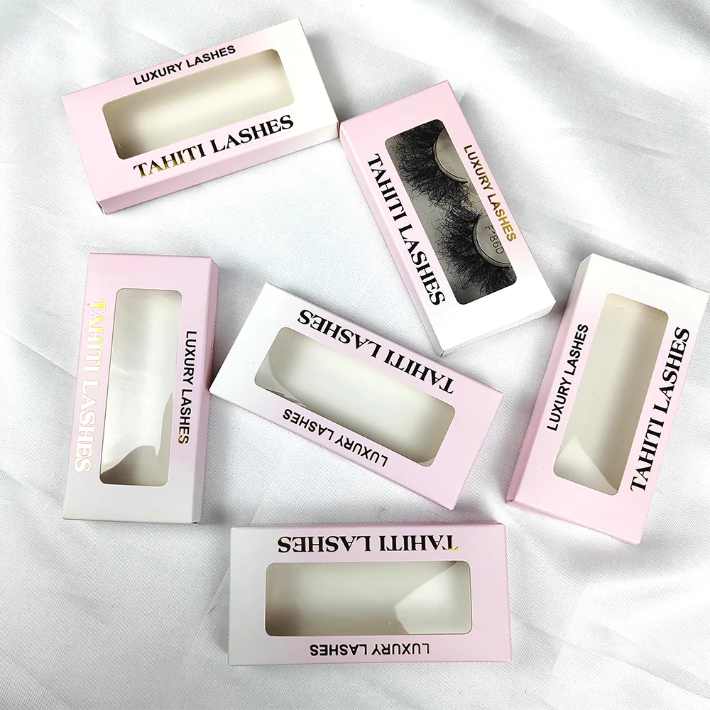 Wholesale Custom Logo Printing Cardboard Lash Box