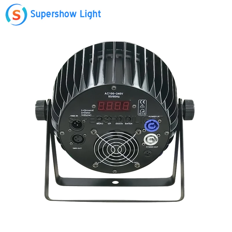 Supershow Slim Flat Par Led 18x18 RGBWA UV 6in1 - Stage Light