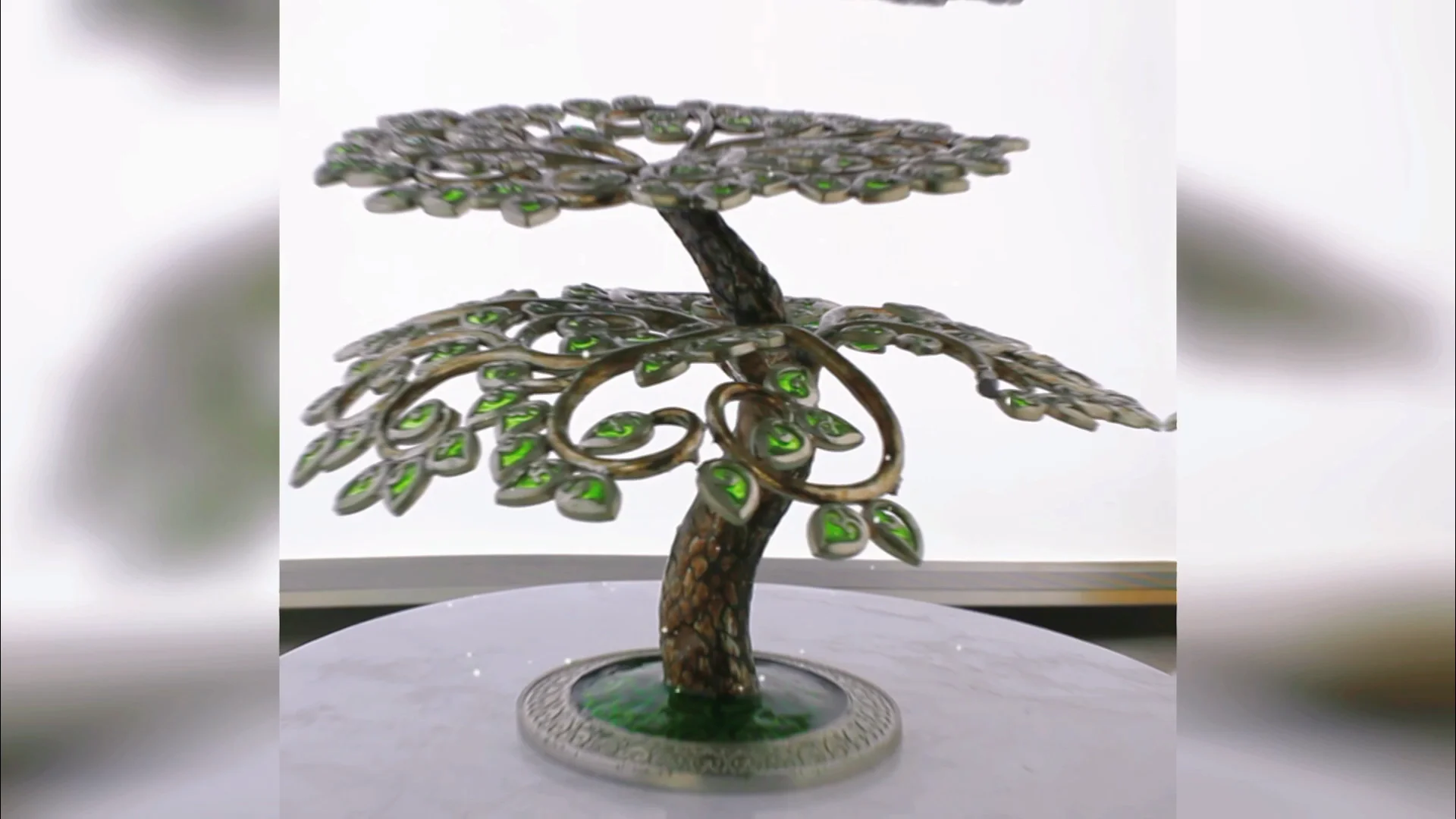 High Quality Green Tree Art Sculpture Gift Set Custom Mascot Tree ...