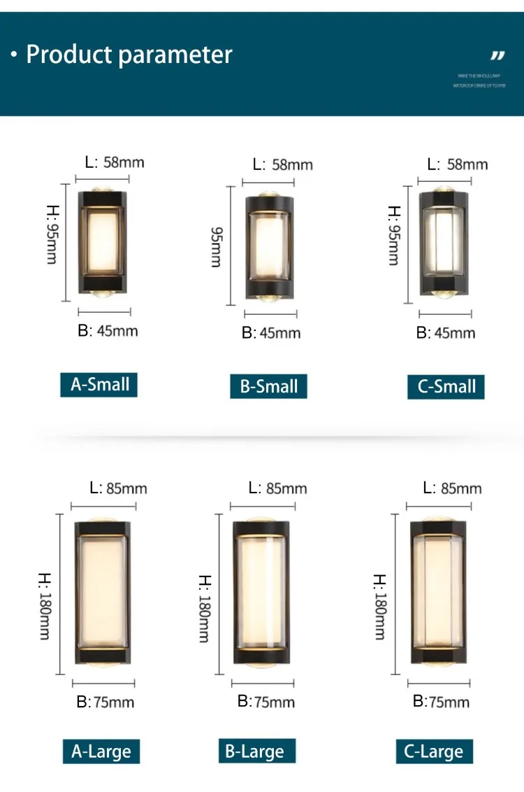 Wall Lamp Ip65 Black Villa Outdoor Compound Wall Lights - Buy Compound ...
