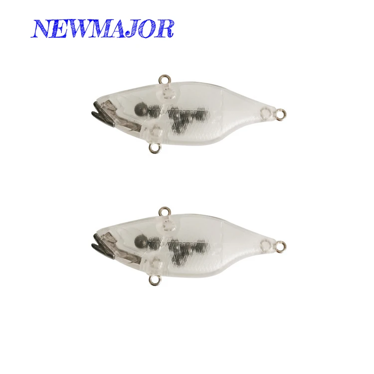 Newmajor Vib 6cm 10g Unpainted Lure Blank Body Fishing Bait Diy Fish Lure - Buy Vibration Bait ...