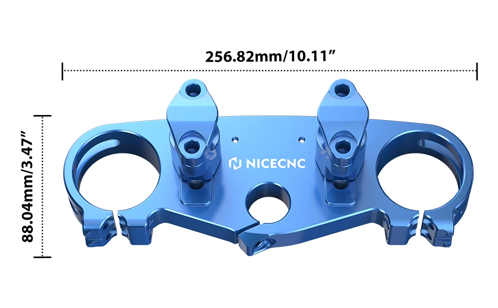 Nicecnc Top Triple Tree Clamp Handlebar Riser For Hus Qvarna Te150 ...