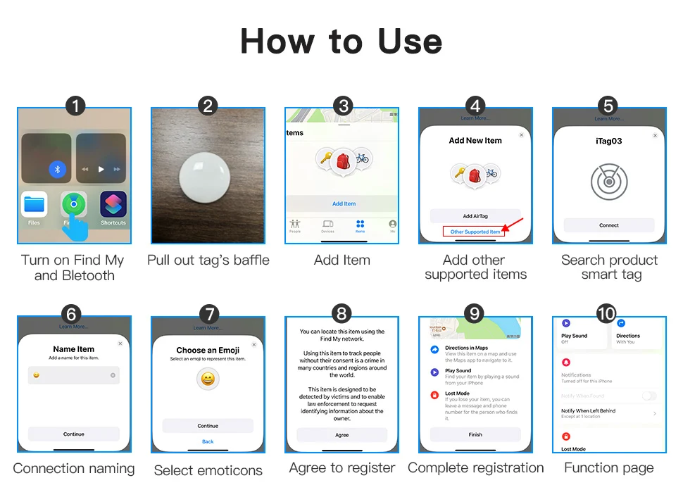 New Arrival Smart Airtag Gps Tracker Pet Locator Anti-lost Bt Air Tag ...