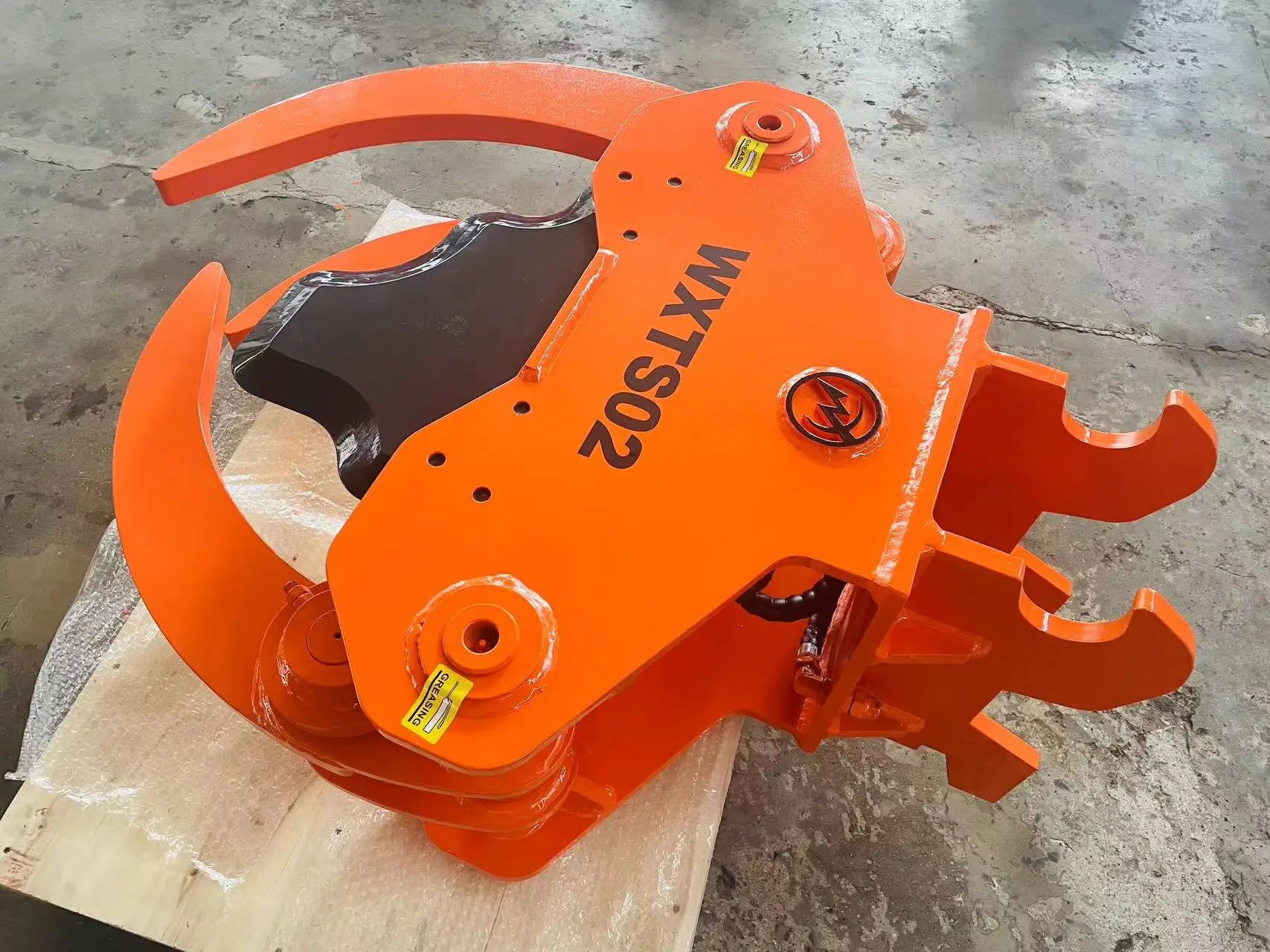 Weixiang Excavator Mounted Wood Cutter Tree Shear Firewood Processor ...