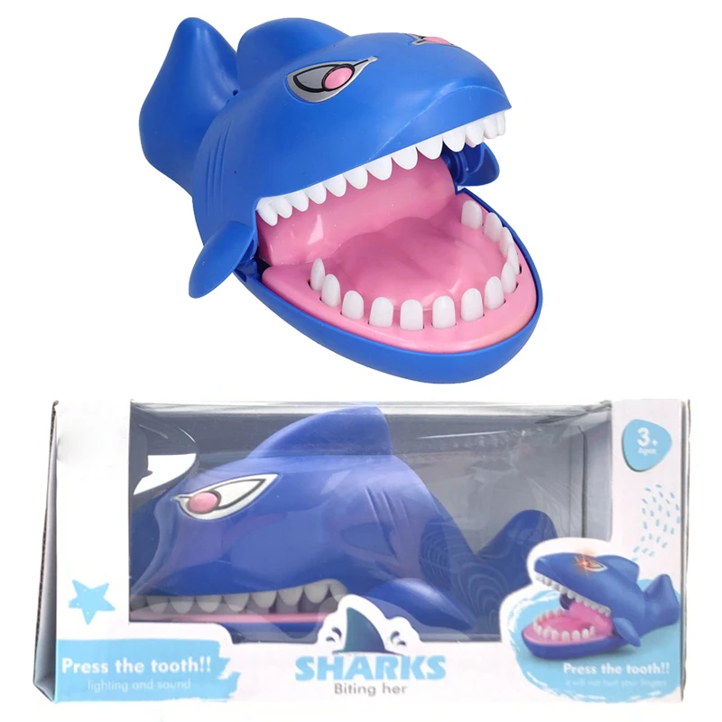 Funny Dentist Game Shark Teeth Down Biting Game Shark Biting Finger ...