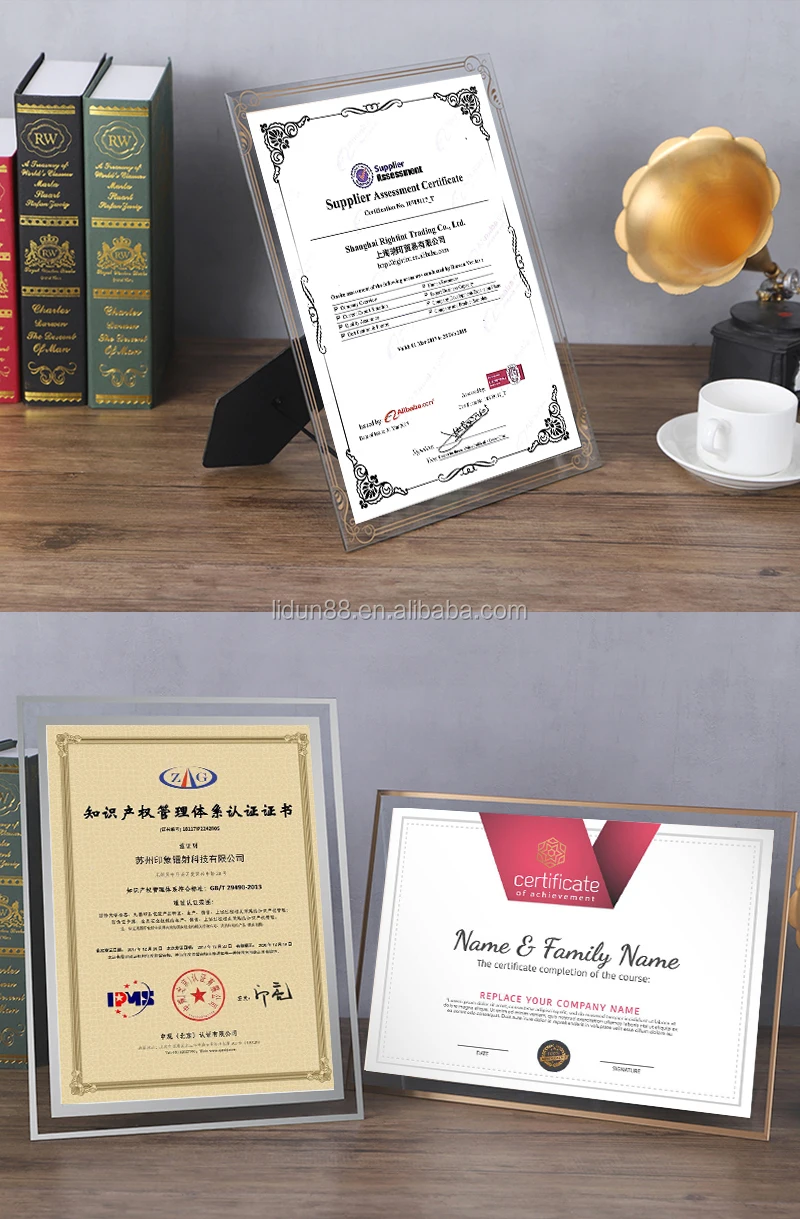 Lidun Custom Various Uv Watermark Certificate Paper Printed Degree ...