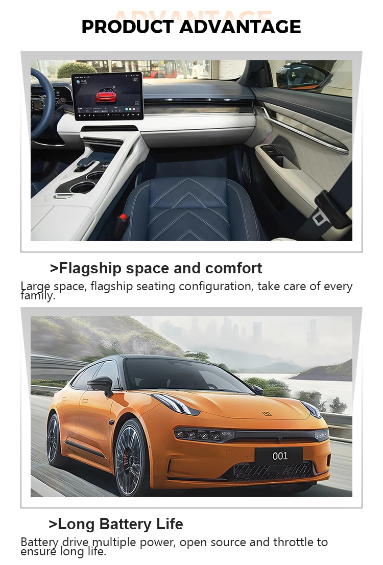 Zeekr 001 Me 100kwh Compact Suv New Energy Car Long Battery Life ...