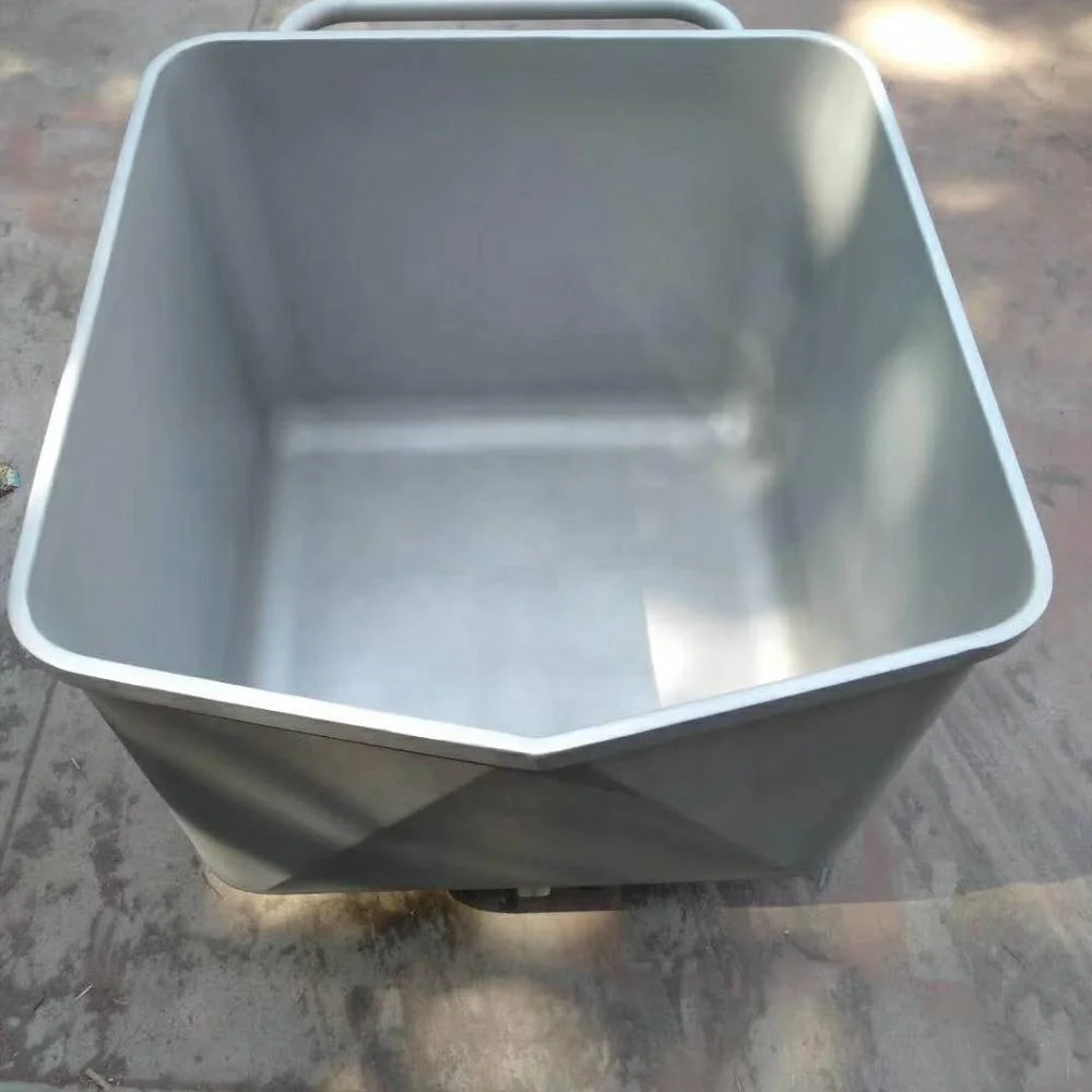 200L Stainless Steel Meat Trolley - Durable & Rust Free