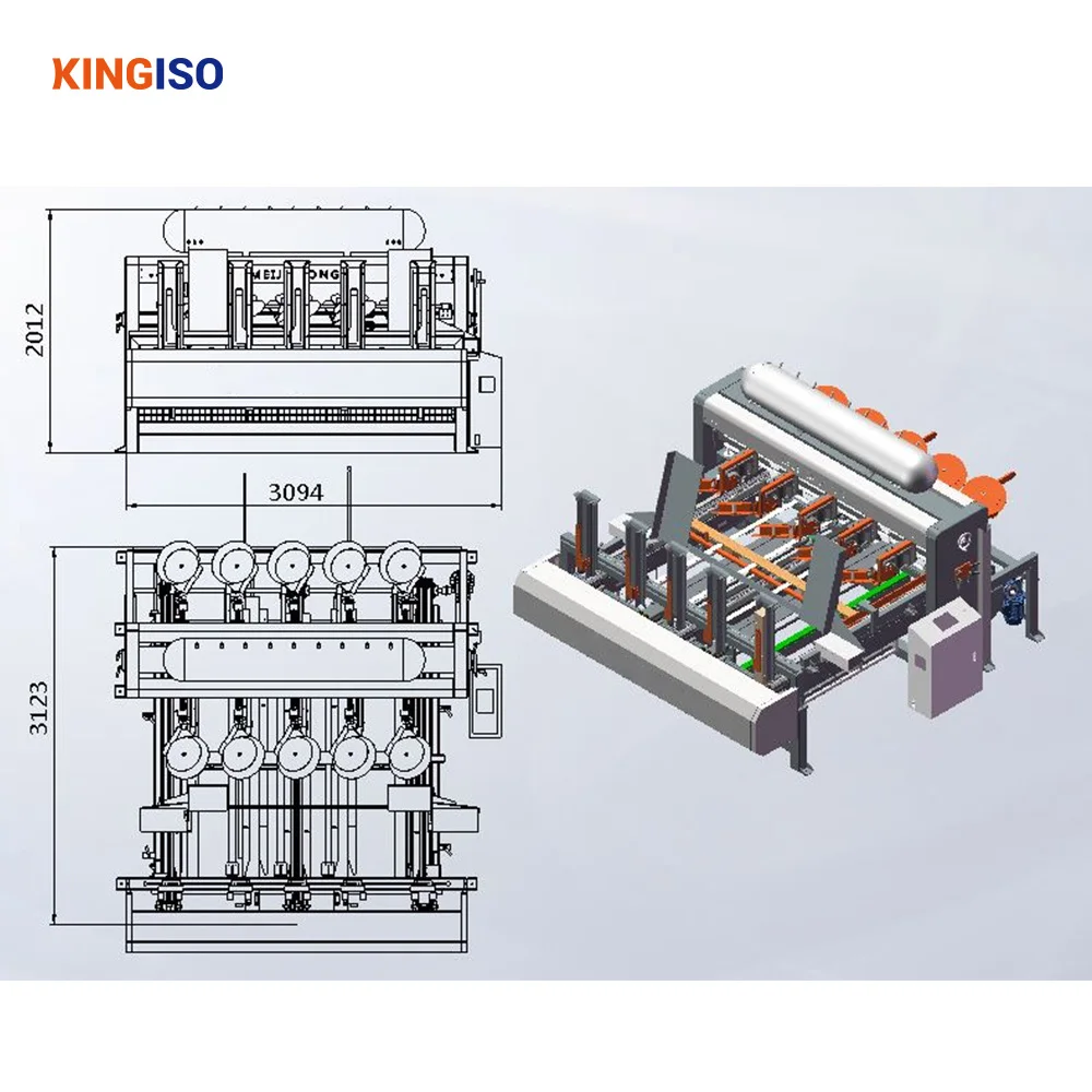High Efficiency Euro Block Wood Pallets Nailer Machine