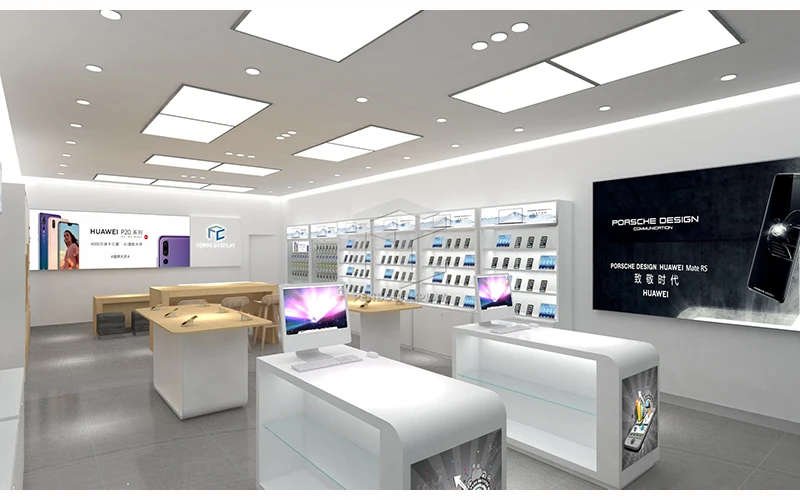 Simple Mobile Phone Shop Interior Design Custom Mobile Phone Shop ...