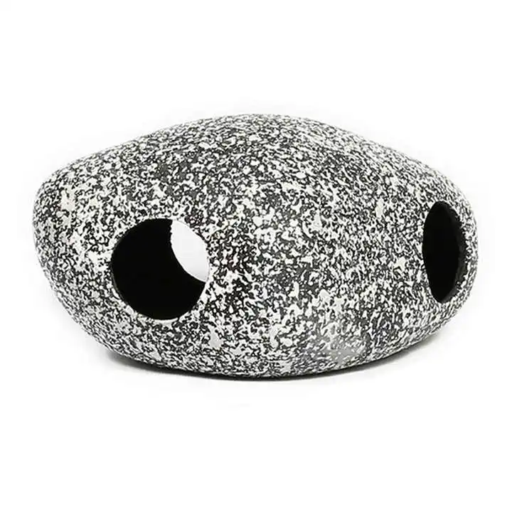 Ceramic Rock Cichlid Shelter Cave For Fish Tank & Aquarium Decoration - Oem