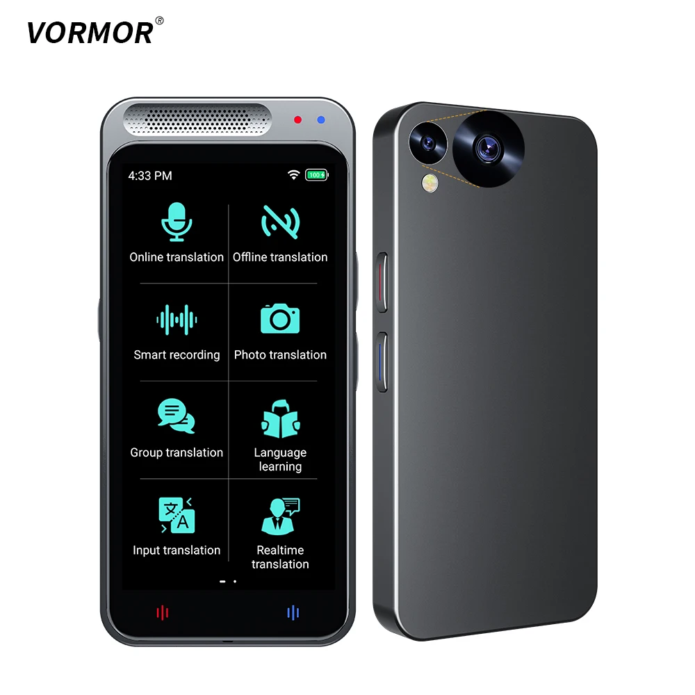 OEM Chat-Gpt VORMOR Z6 Voice Translator - Instant Interpretation