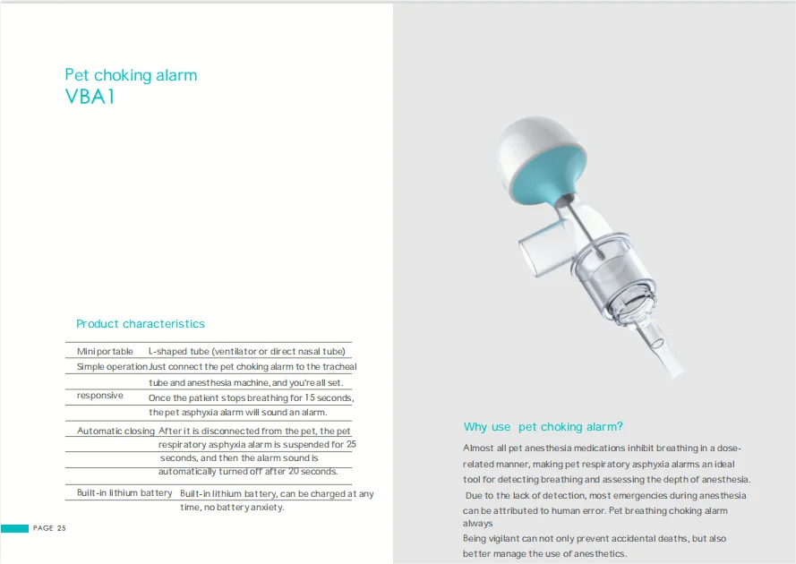 Rechargeable Apnea Sensor Monitor for Animal Surgery