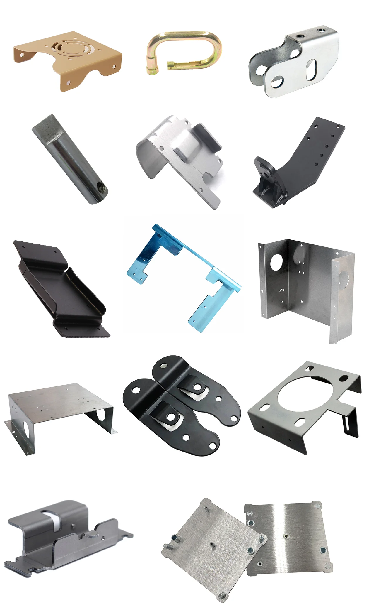 Professional Service Custom Sheet Metal Parts Laser Cut Industrial Construction Sheet Metal ...
