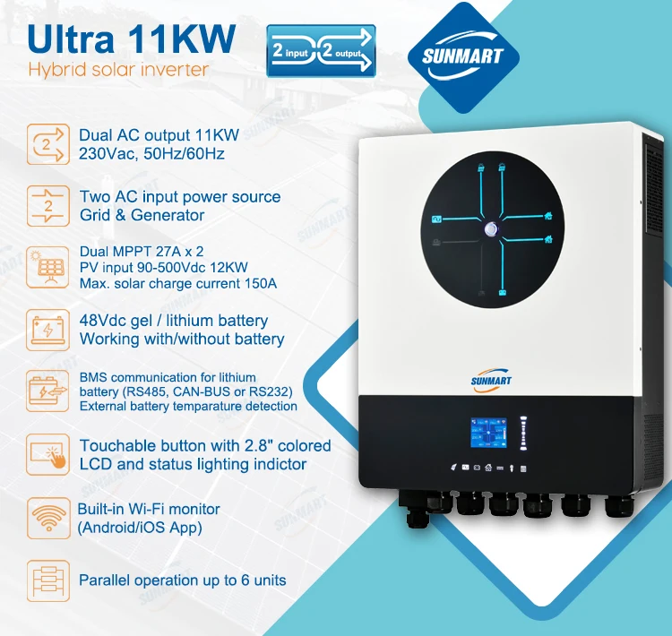 Sunmart Axpert Ultra 11KW - Efficient off Grid Solar Inverters