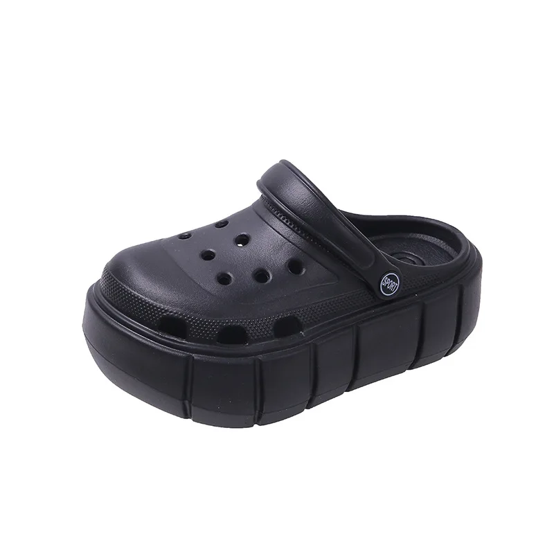 Custom Rubber Women's Clog Unisex Eva High Platform Slippers Outdoor ...
