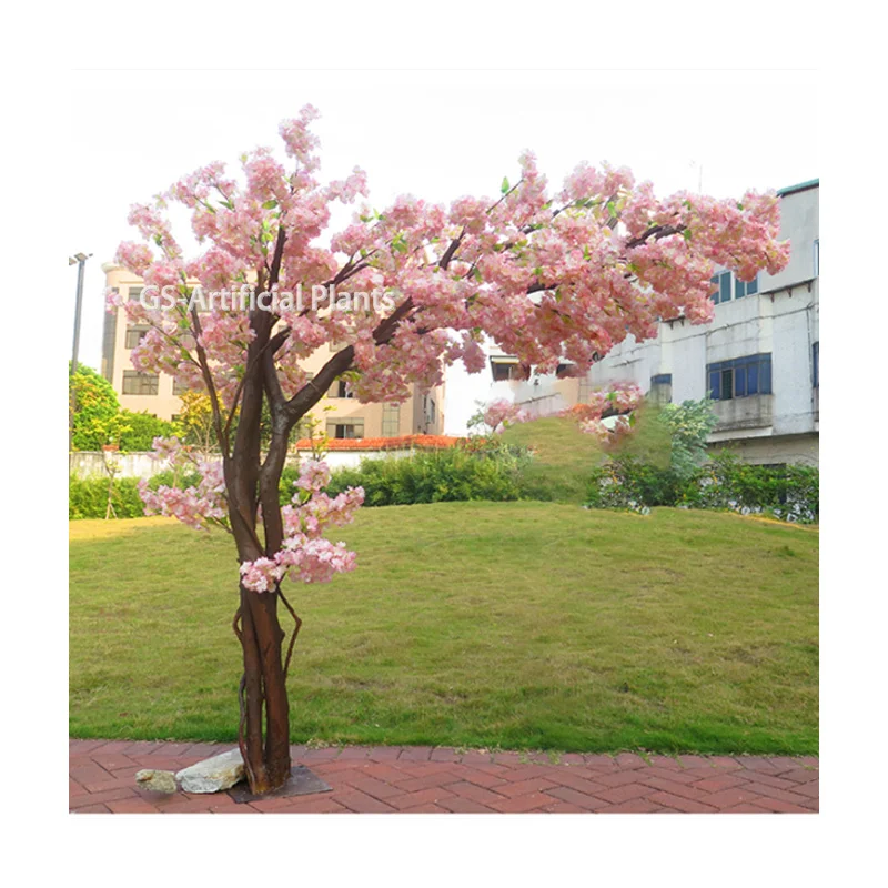 Artificial Plastic Trunk Harf Shape Cherry Blossom Tree Wedding Arch ...