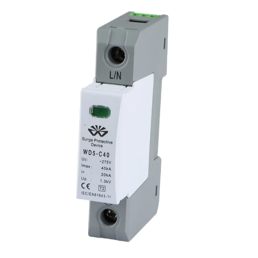 AC surge protector Intelligent SPD Surge protective device surge ...