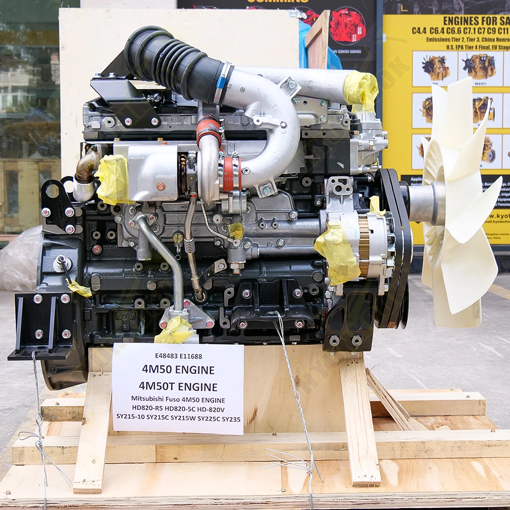 EXCAVATOR PARTS 4M50T ENGINE ASSEMBLY for SY215-10 SY215C SY215W SY225C ...