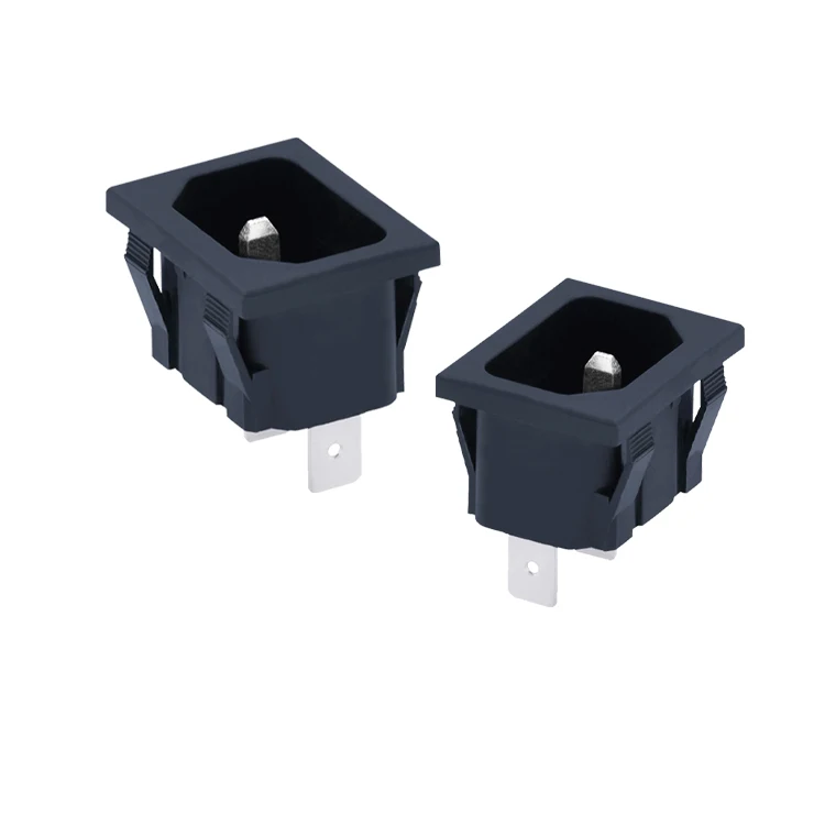 Customize C13 C14 Male Socket Panel Ac Socket Female Ac Power Connector ...