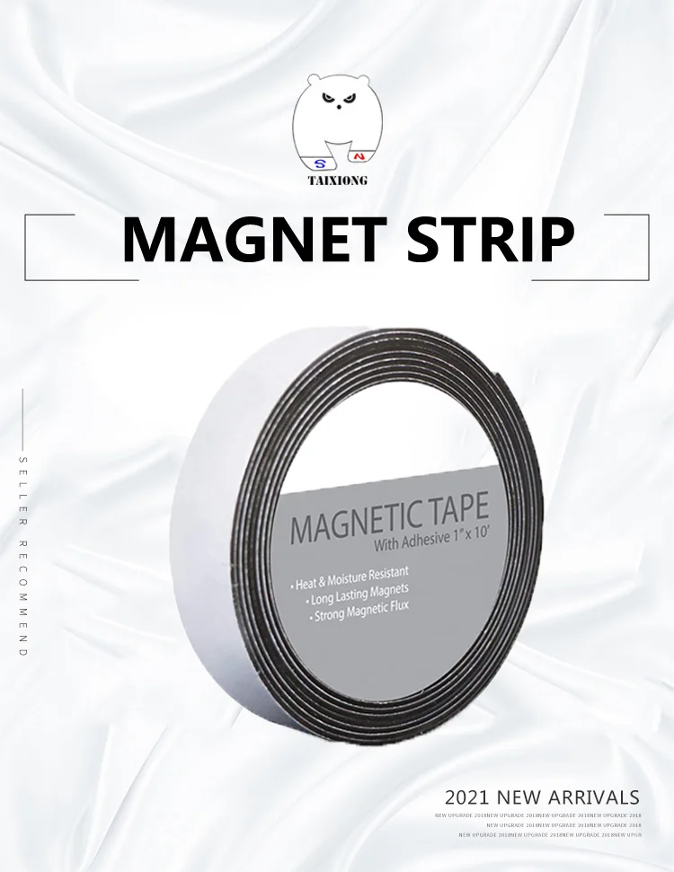 20m X 50mm X 1.5mm Ferrite Magnet Sheet Magnetic Roll Tape Material ...