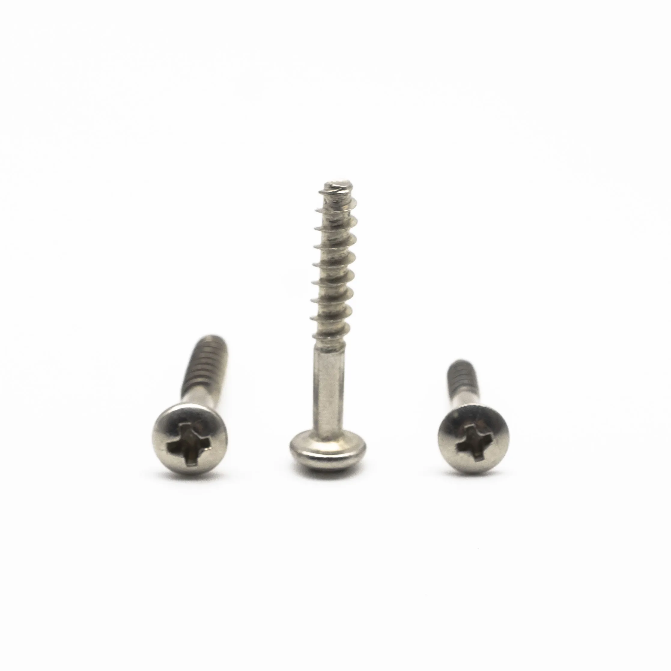 Custom Half Thread Cross Recessed Pan Head Half Tooth Wood Screws With ...