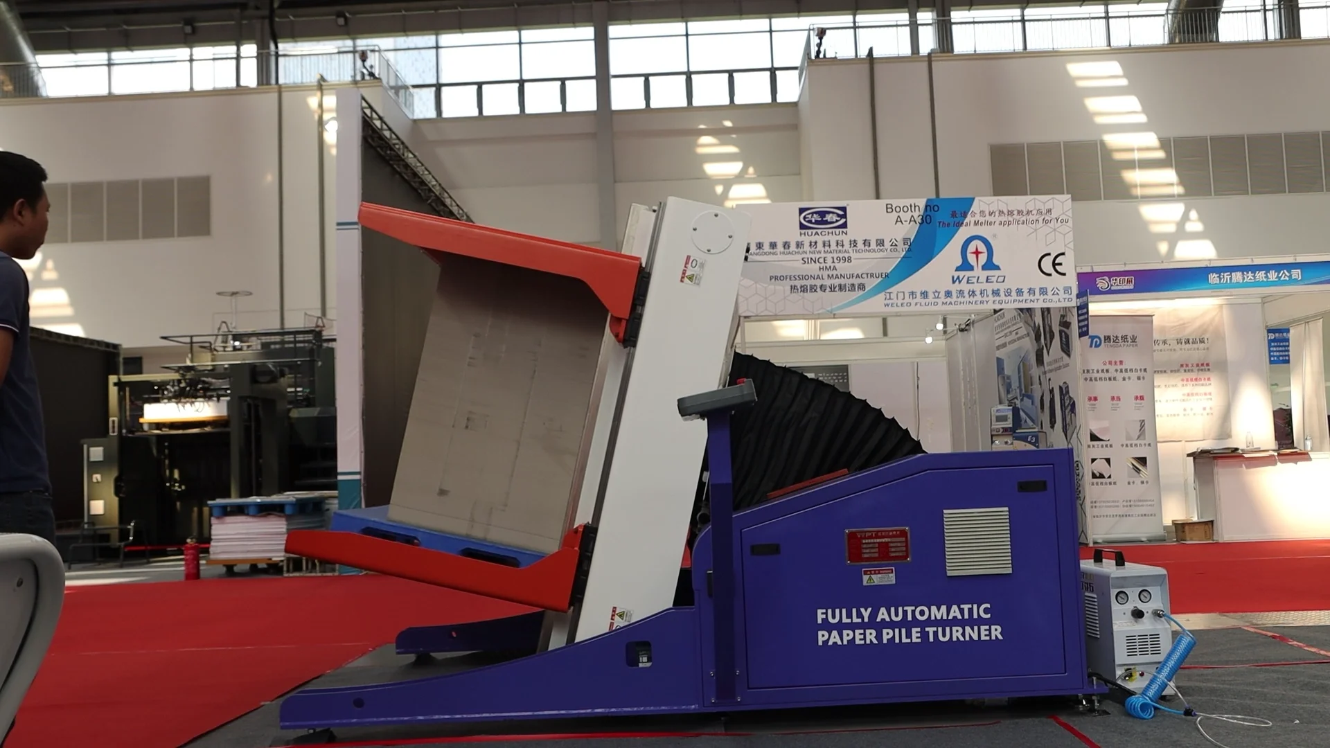 High Efficiency Fully Automatic Multifunctional Paper Pile Turner - Buy ...