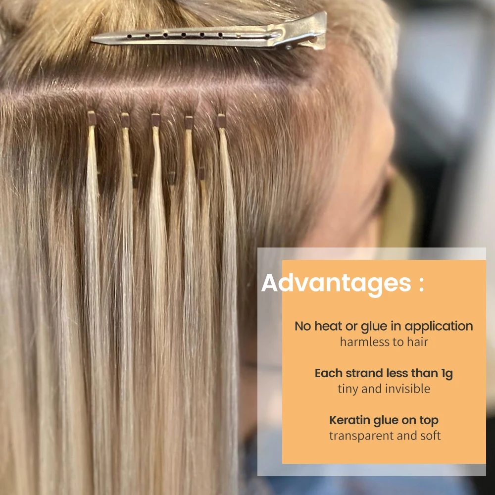 I Tip Extension Wholesale Double Drawn 100% Remy Raw Itip Extension ...