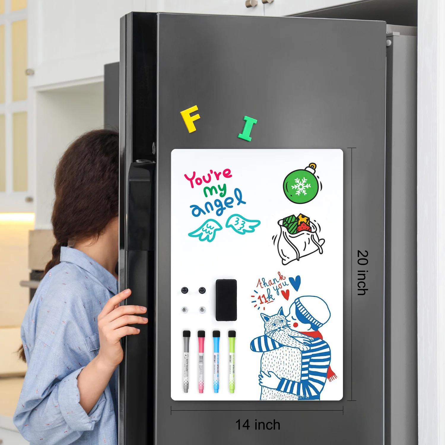 Custom Printed Fridge Magnet Planner Magnetic Weekly Planner Magnetic ...
