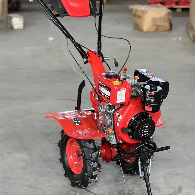 7hp Small Mini Diesel Power Tiller Cultivator - Buy Kama Power Tiller ...