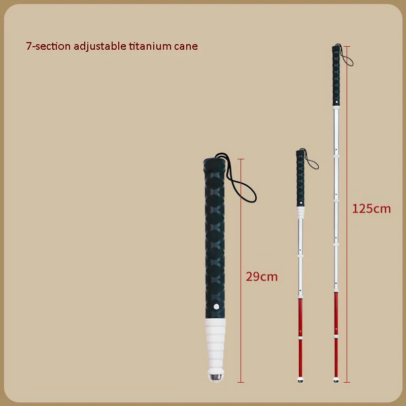 Telescopic Blind Cane - Smart Walking Assistant for Vision Impaired