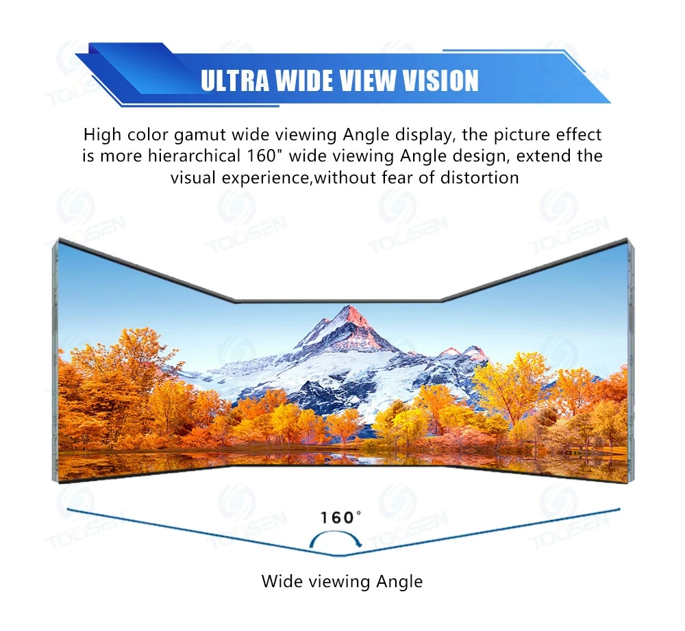 Custom Size 8K4K SMD Micro LED Display Screen for Advertising